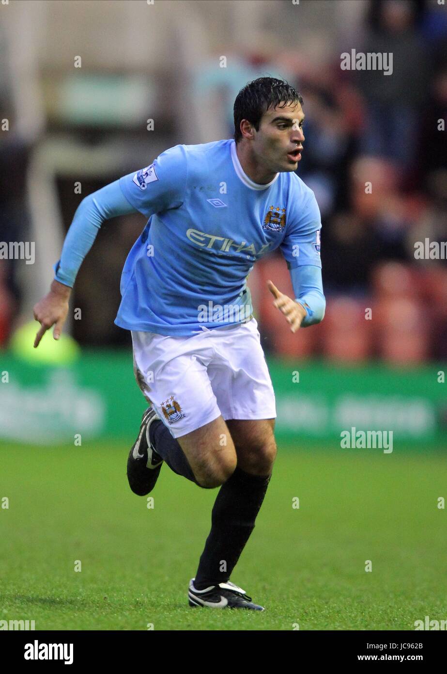 JAVIER GARRIDO MANCHESTER CITY FC RIVERSIDE STADIUM MIDDLESBROUGH ...
