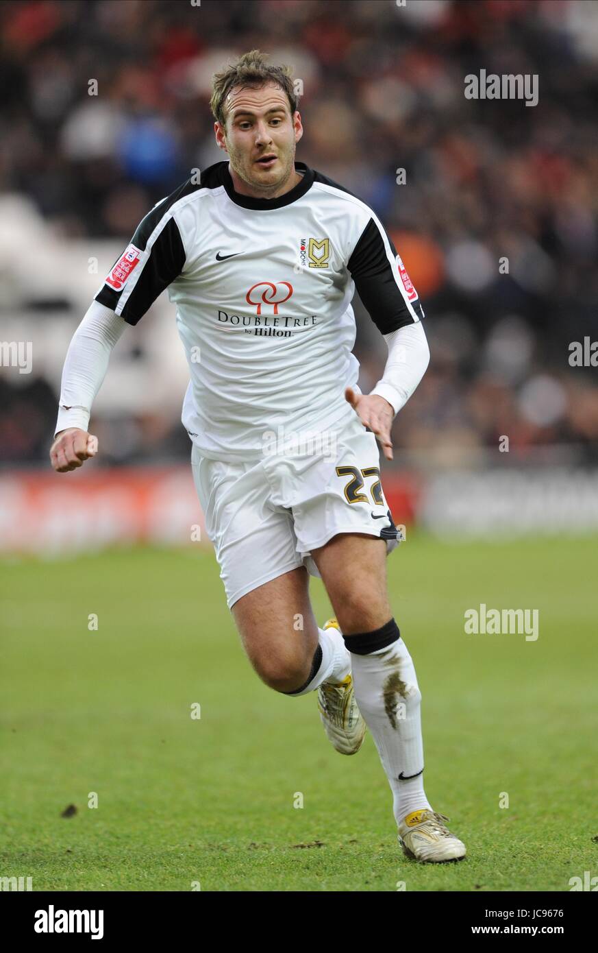 PETER LEVEN MK DONS FC STADIUM MK MILTON KEYNES ENGLAND 02 January 2010 ...