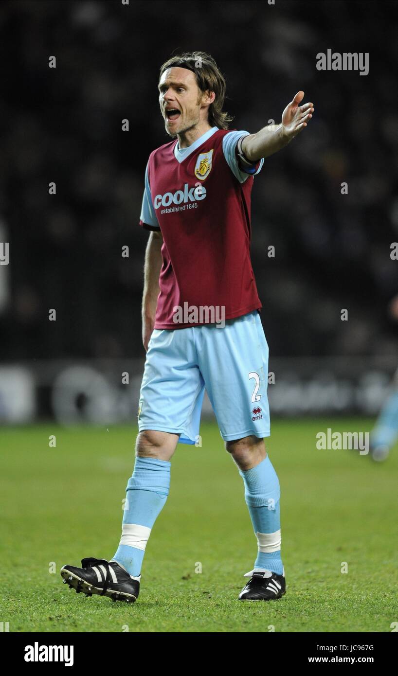 GRAHAM ALEXANDER BURNLEY FC STADIUM MK MILTON KEYNES ENGLAND 02 January ...