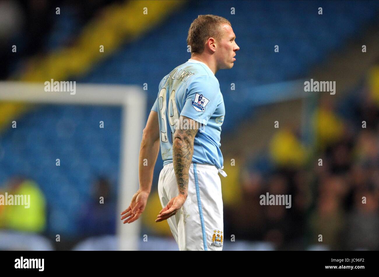Blackburn rovers craig bellamy celebrates goal hi-res stock photography ...