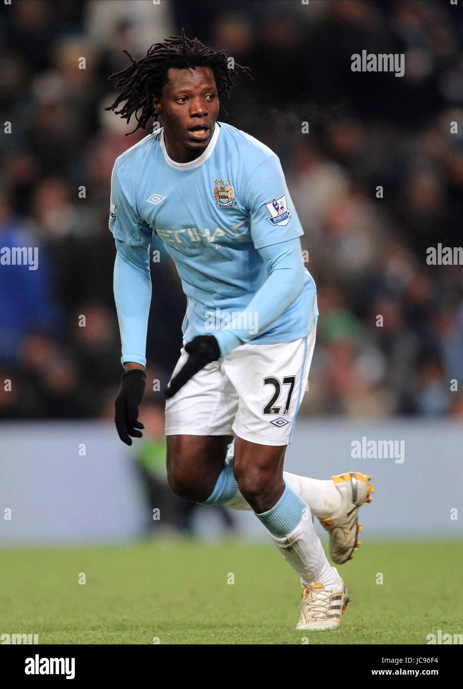 MWARUWARI BENJANI MANCHESTER CITY FC CITY OF MANCHESTER STADIUM ...