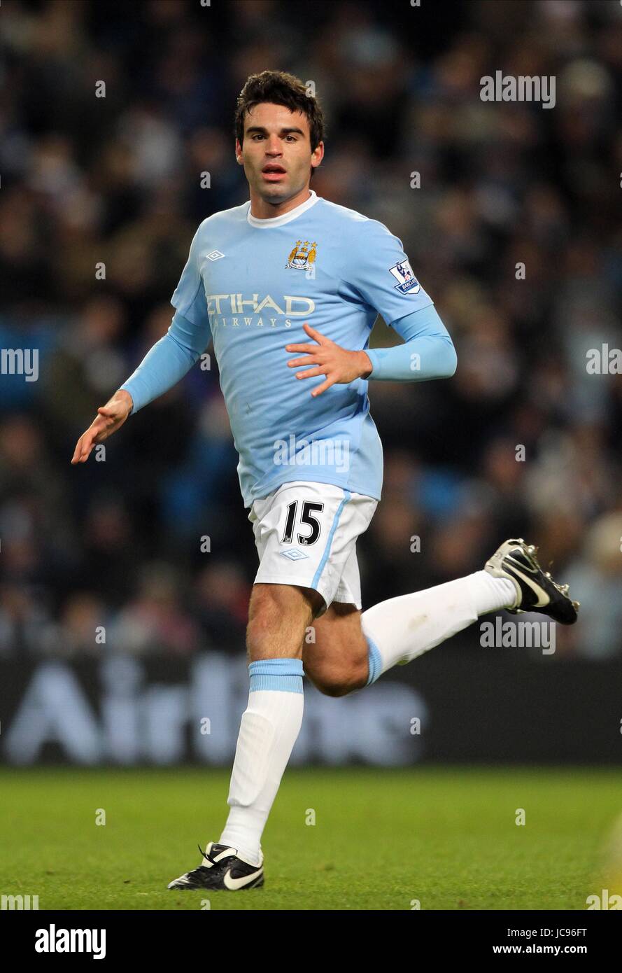 JAVIER GARRIDO MANCHESTER CITY FC CITY OF MANCHESTER STADIUM MANCHESTER ...