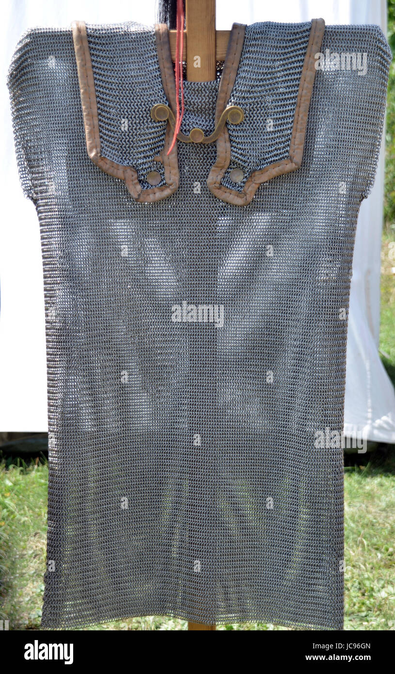 chain armour interlaced Stock Photo - Alamy