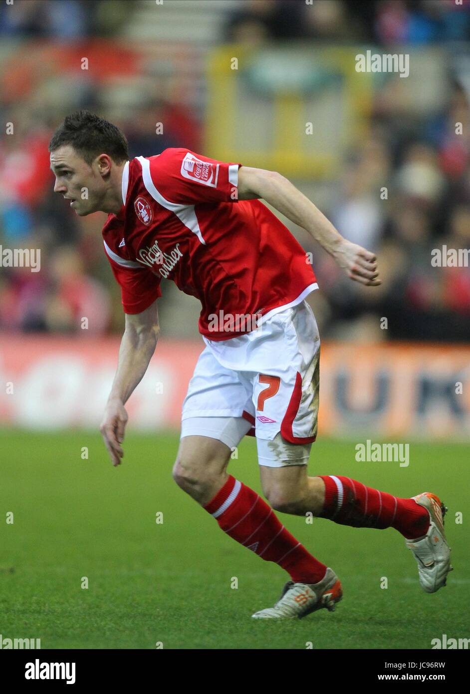 PAUL ANDERSON NOTTINGHAM FOREST FC CITY GROUND NOTTINGHAM ENGLAND 16 ...