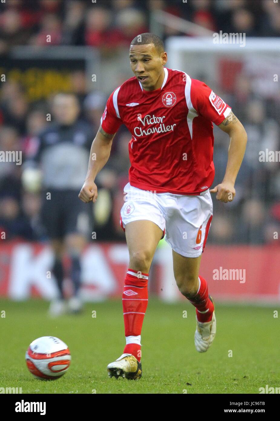 KELVIN WILSON NOTTINGHAM FOREST FC CITY GROUND NOTTINGHAM ENGLAND 16 ...