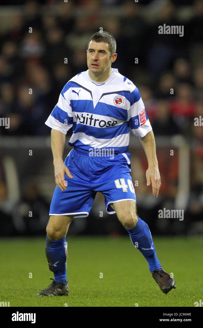 ANDY GRIFFIN READING FC CITY GROUND NOTTINGHAM ENGLAND 16 January 2010 ...