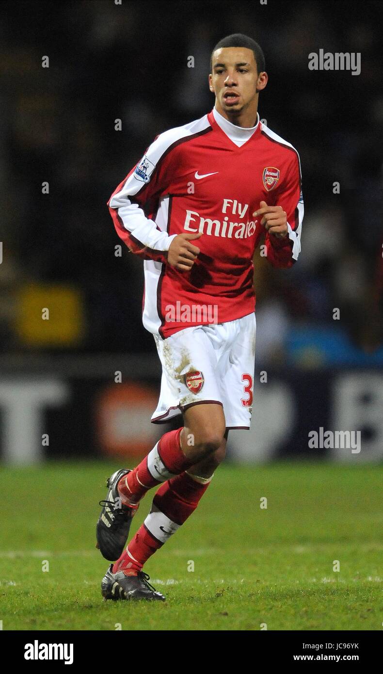 CRAIG EASTMOND ARSENAL FC REEBOK STADIUM BOLTON ENGLAND 17 January 2010 ...