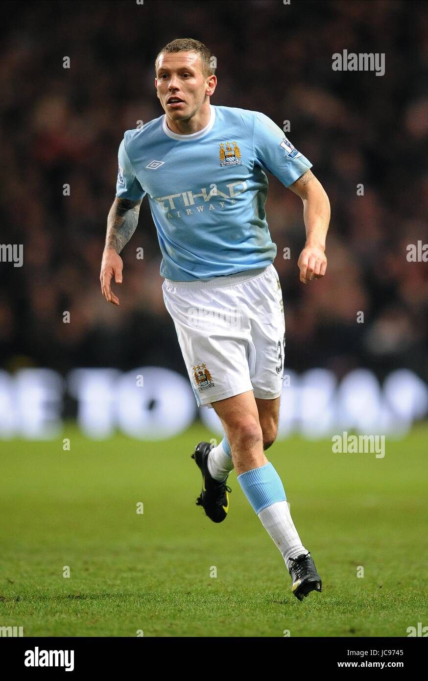 CRAIG BELLAMY MANCHESTER CITY FC CITY OF MANCHESTER STADIUM MANCHESTER ...