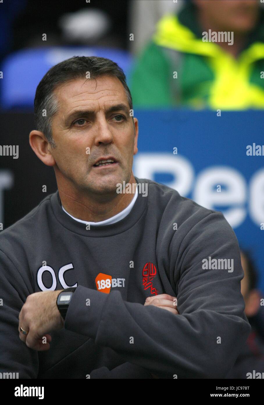 OWEN COYLE BOLTON WANDERERS MANAGER REEBOK STADIUM BOLTON ENGLAND 23 ...