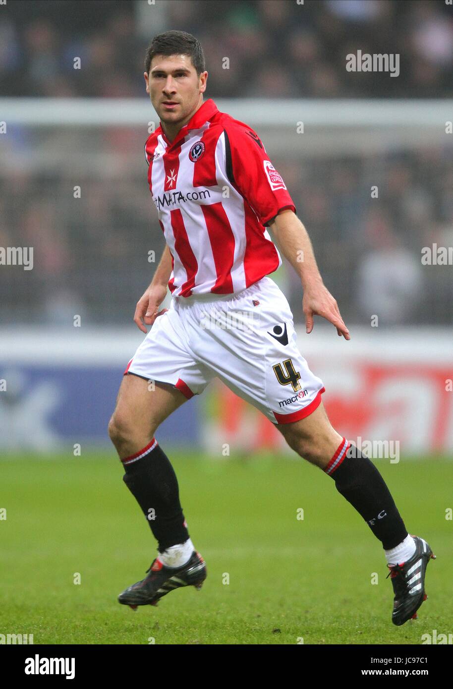 NICK MONTGOMERY SHEFFIELD UNITED FC REEBOK STADIUM BOLTON ENGLAND 23 ...
