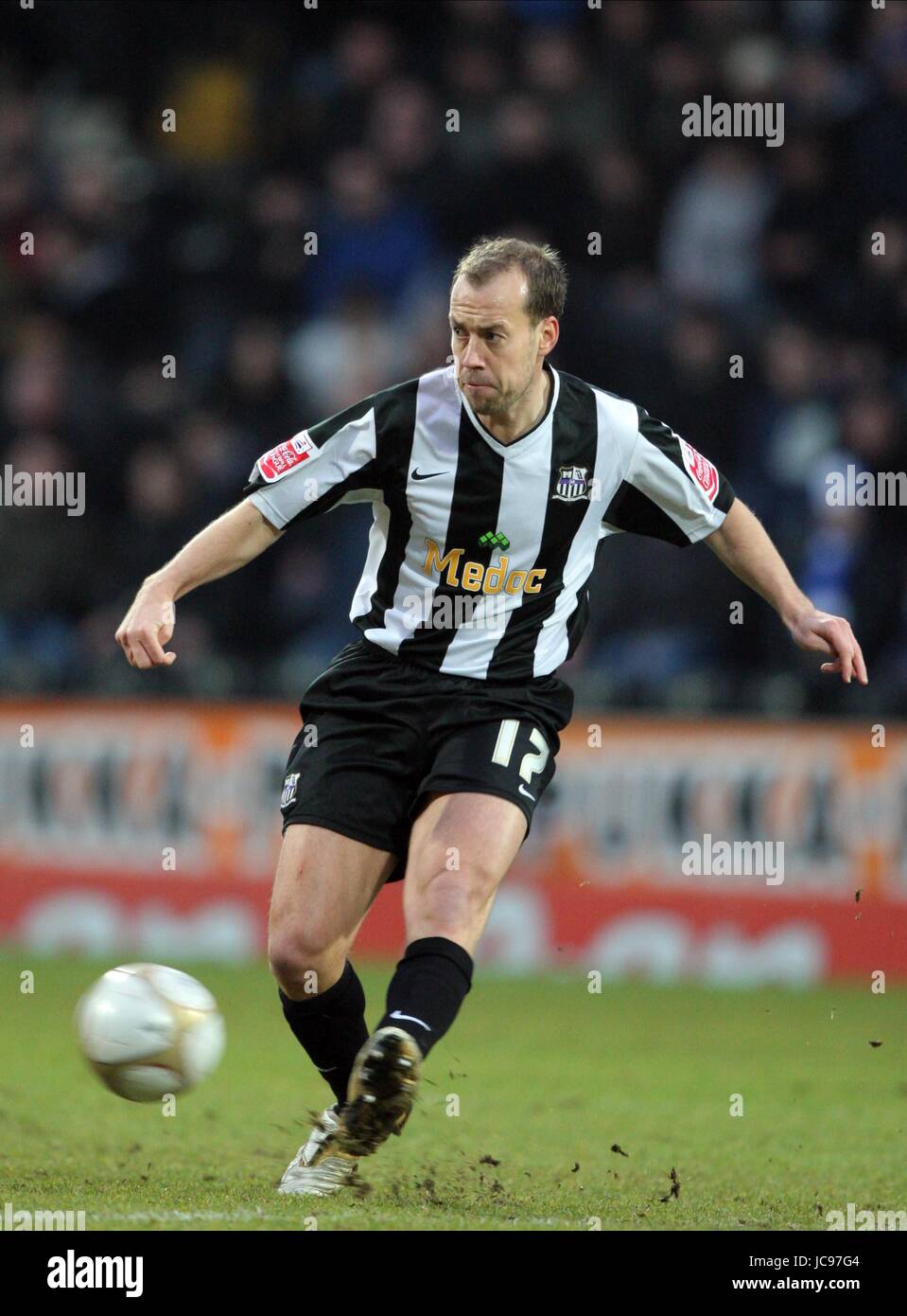 JAMIE CLAPHAM NOTTS COUNTY FC MEADOW LANE NOTTINGHAM ENGLAND 23 January ...