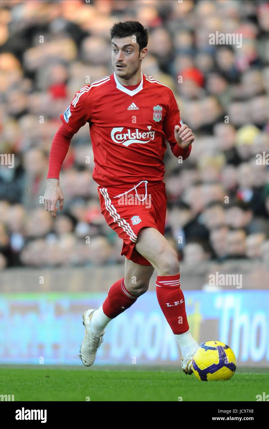 ALBERT RIERA LIVERPOOL FC ANFIELD LIVERPOOL ENGLAND 30 January 2010 ...