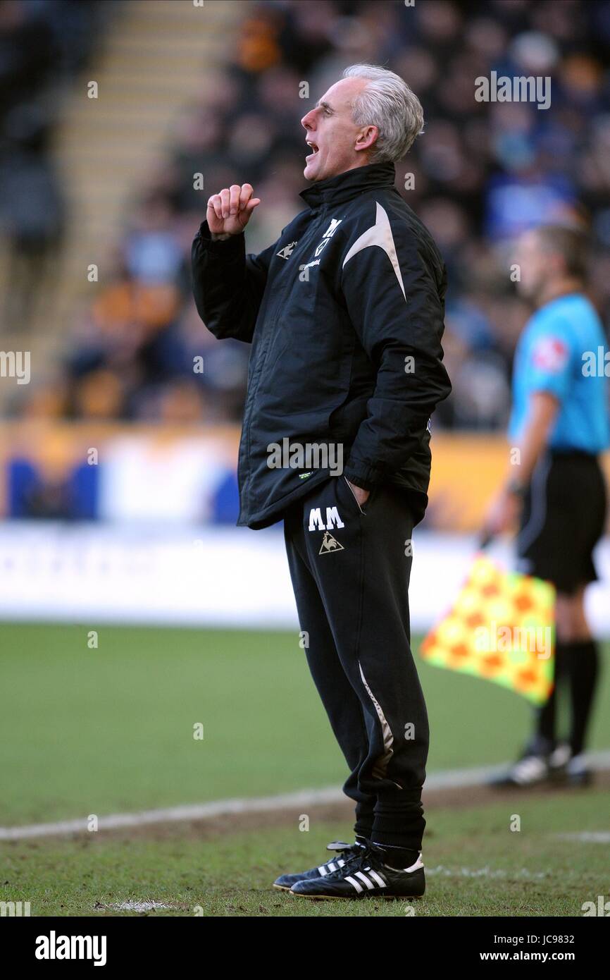 MICK MCCARTHY WOLVES FC MANAGER KC STADIUM HULL ENGLAND 30 January 2010 ...