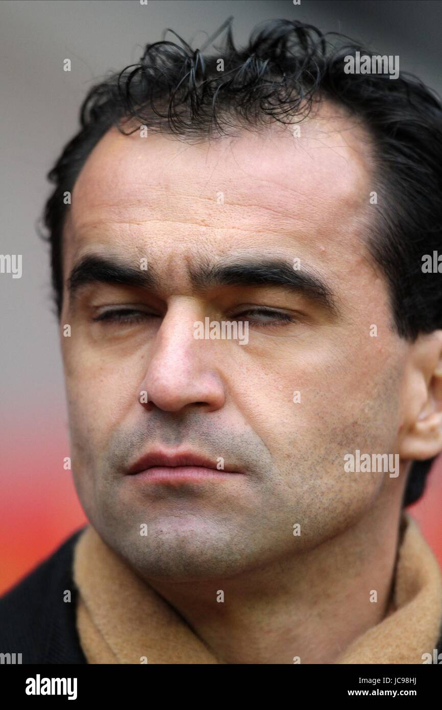 ROBERTO MARTINEZ WIGAN ATHLETIC FC MANAGER STADIUM OF LIGHT SUNDERLAND ...