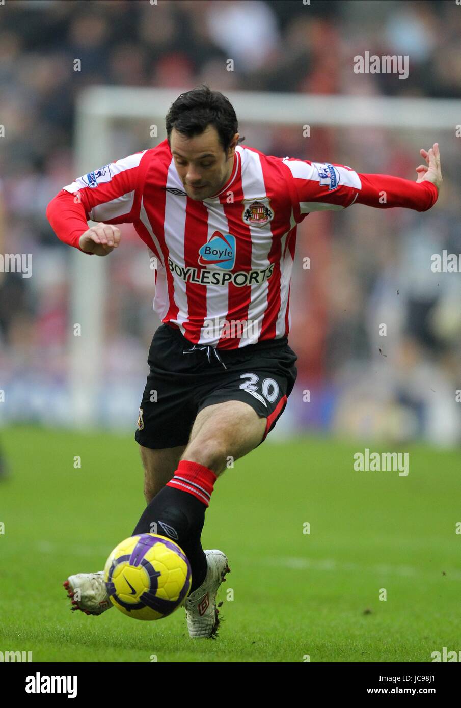 ANDY REID SUNDERLAND FC STADIUM OF LIGHT SUNDERLAND ENGLAND 06 February ...