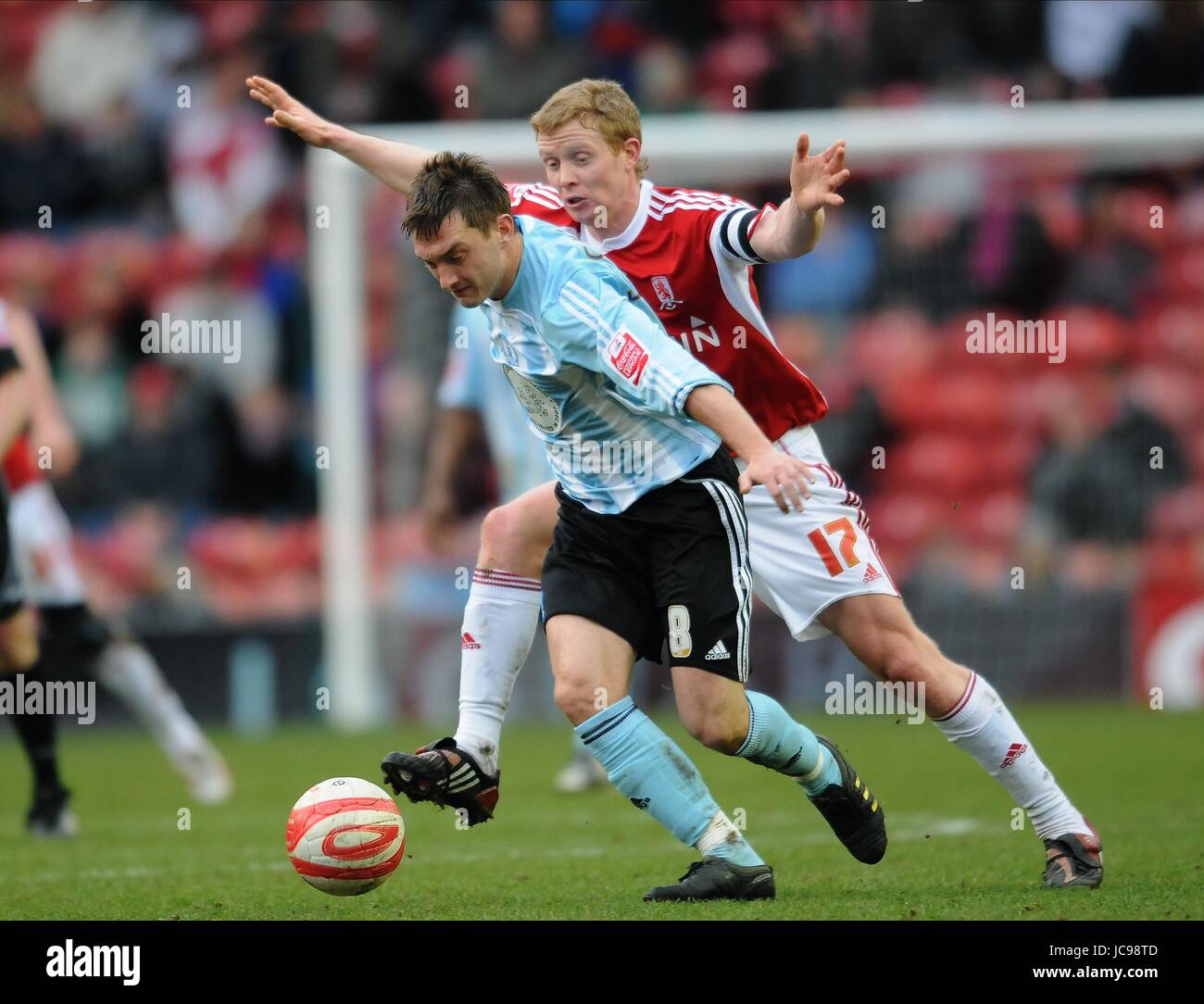 LEE FRECKLINGTON BARRY ROBSON MIDDLESBROUGH V PETERBOROUGH RIVERSIDE ...