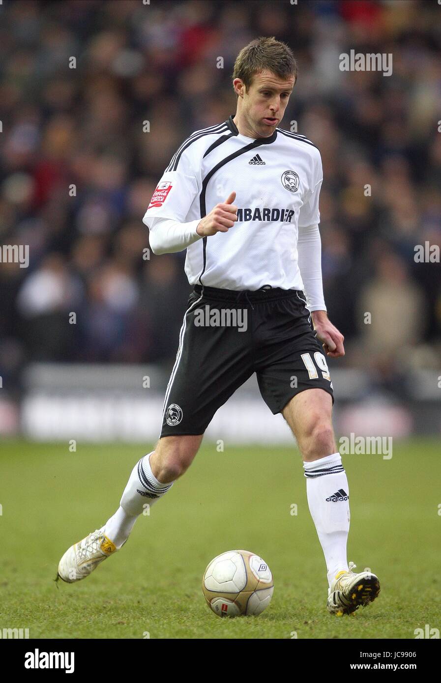 MICHAEL TONGE DERBY COUNTY FC PRIDE PARK DERBY ENGLAND 13 February 2010 ...