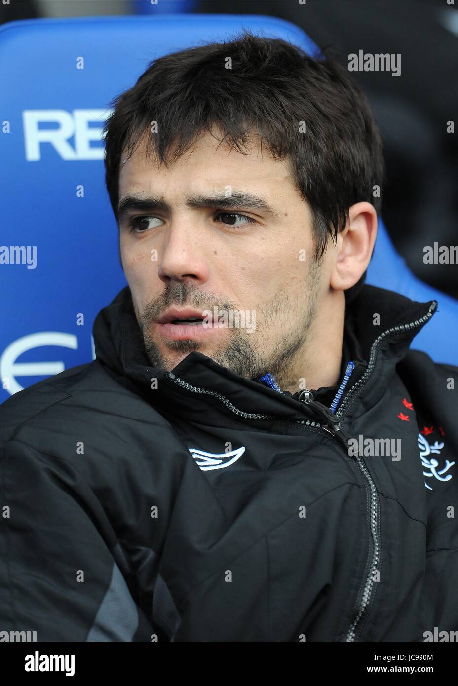 NACHO NOVO GLASGOW RANGERS FC IBROX STADIUM GLASGOW SCOTLAND 14 ...