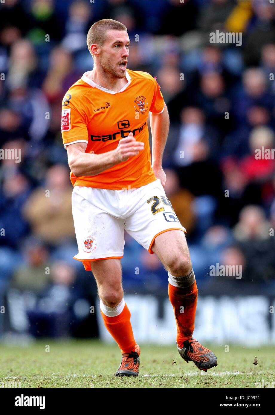ROB EDWARDS BLACKPOOL FC DEEPDALE PRESTON ENGLAND 13 February 2010 ...