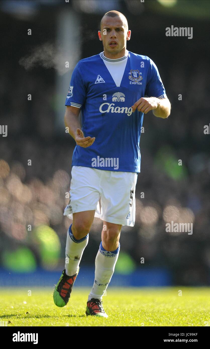 JOHN HEITINGA EVERTON FC GOODISON EVERTON LIVERPOOL ENGLAND 20 February ...