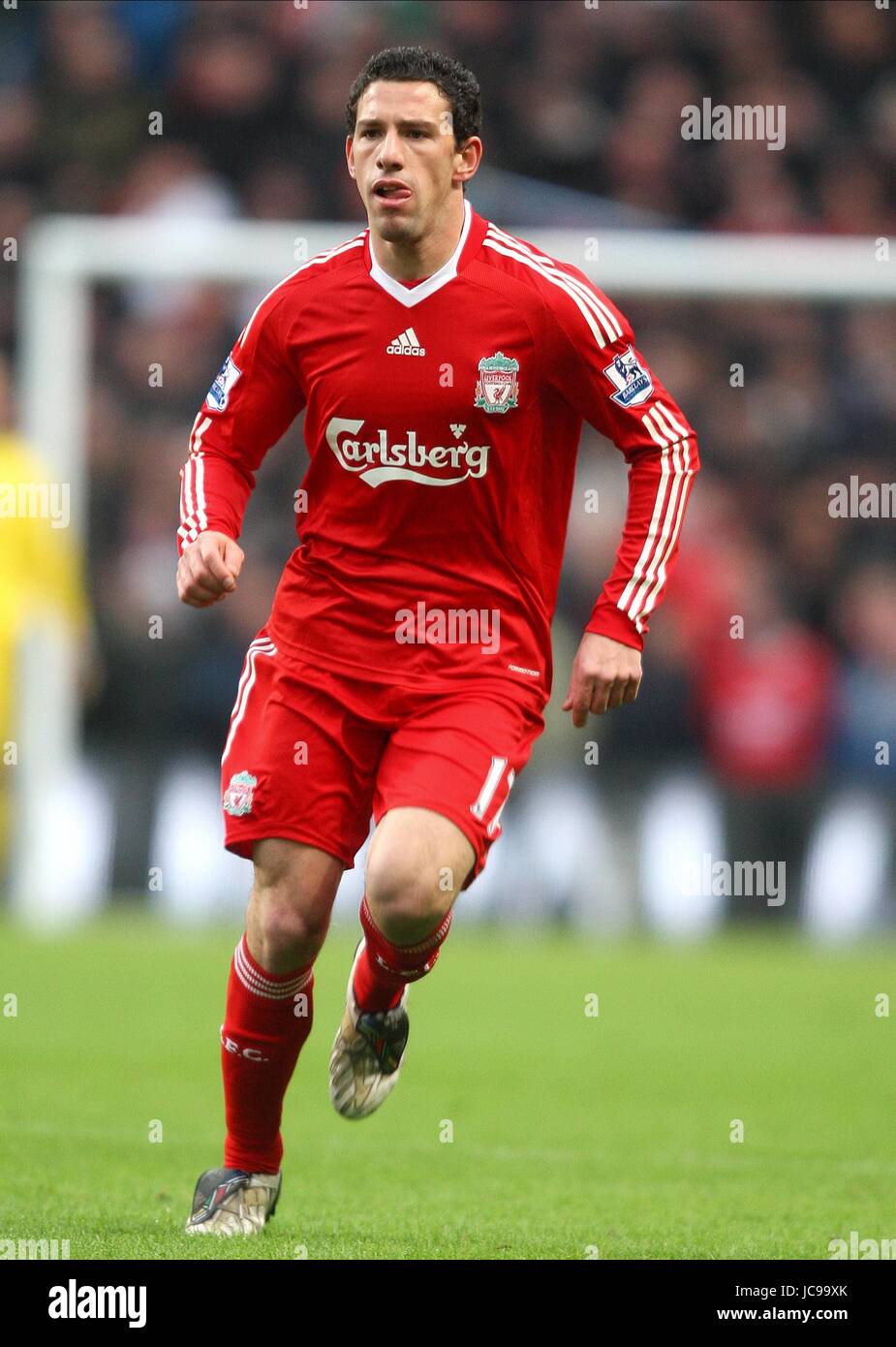 MAXI RODRIGUEZ LIVERPOOL FC EASTLANDS MANCHESTER ENGLAND 21 February ...