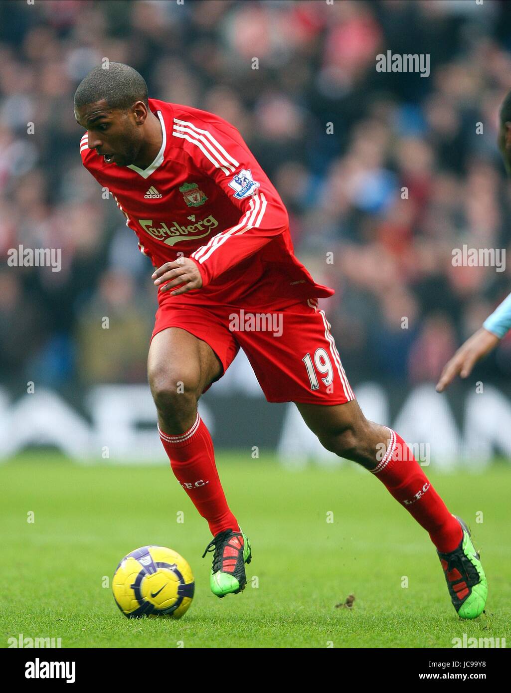 RYAN BABEL LIVERPOOL FC EASTLANDS MANCHESTER ENGLAND 21 February 2010 ...