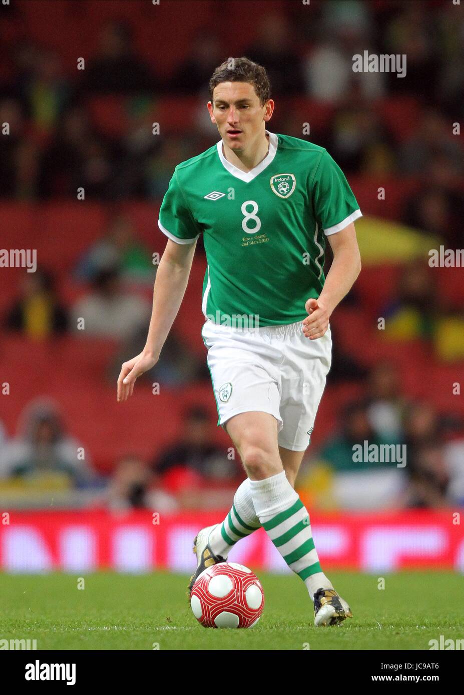 KEITH ANDREWS REPUBLIC OF IRELAND THE EMIRATES STADIUM LONDON ENGLAND ...