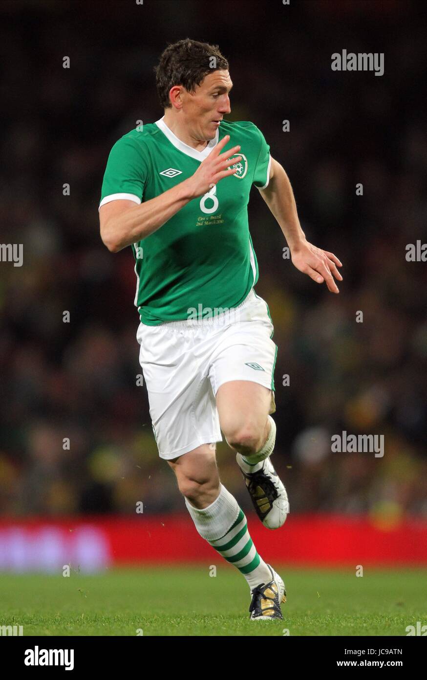 KEITH ANDREWS REPUBLIC OF IRELAND THE EMIRATES STADIUM LONDON ENGLAND ...