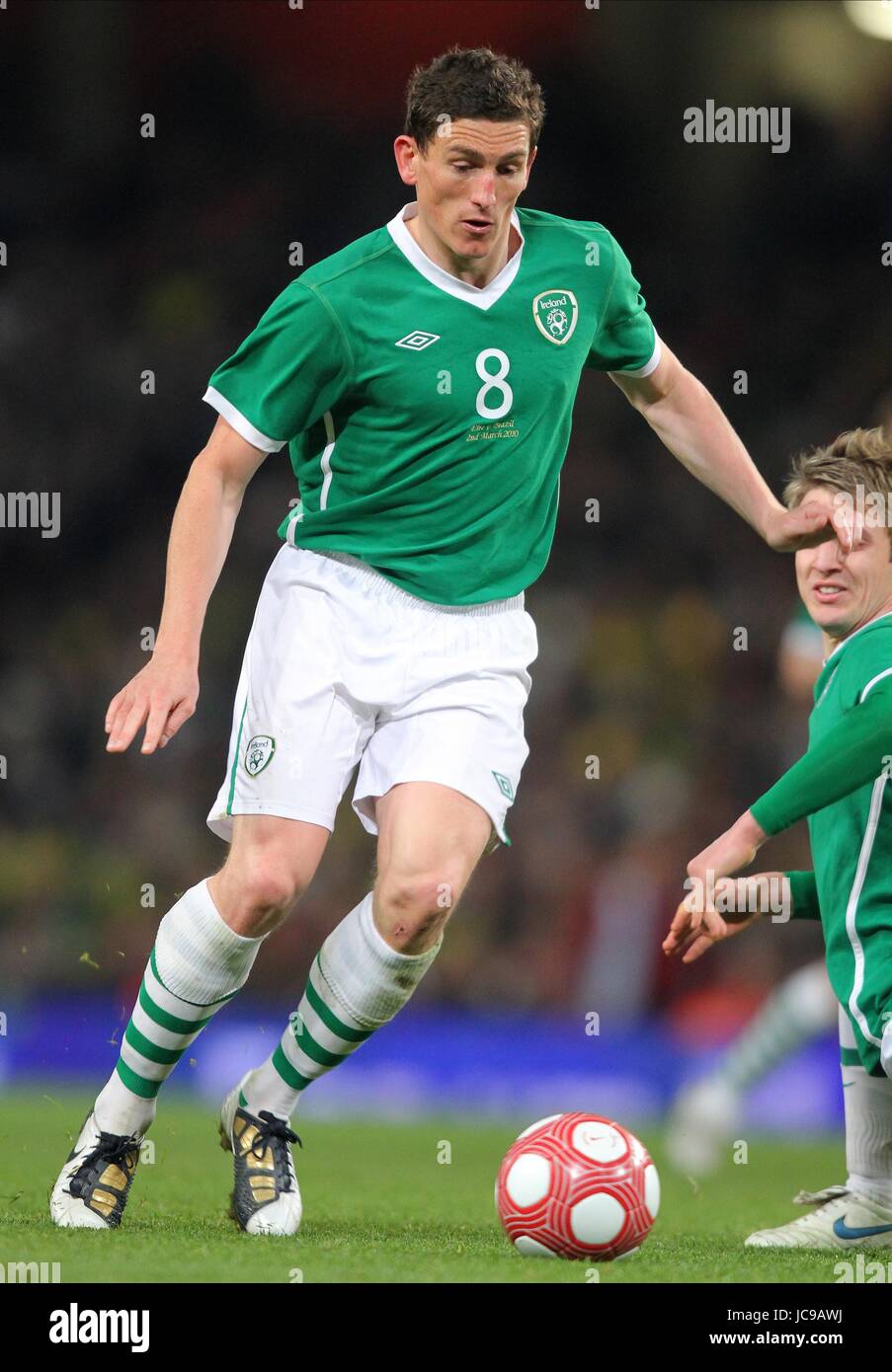 KEITH ANDREWS REPUBLIC OF IRELAND THE EMIRATES STADIUM LONDON ENGLAND ...