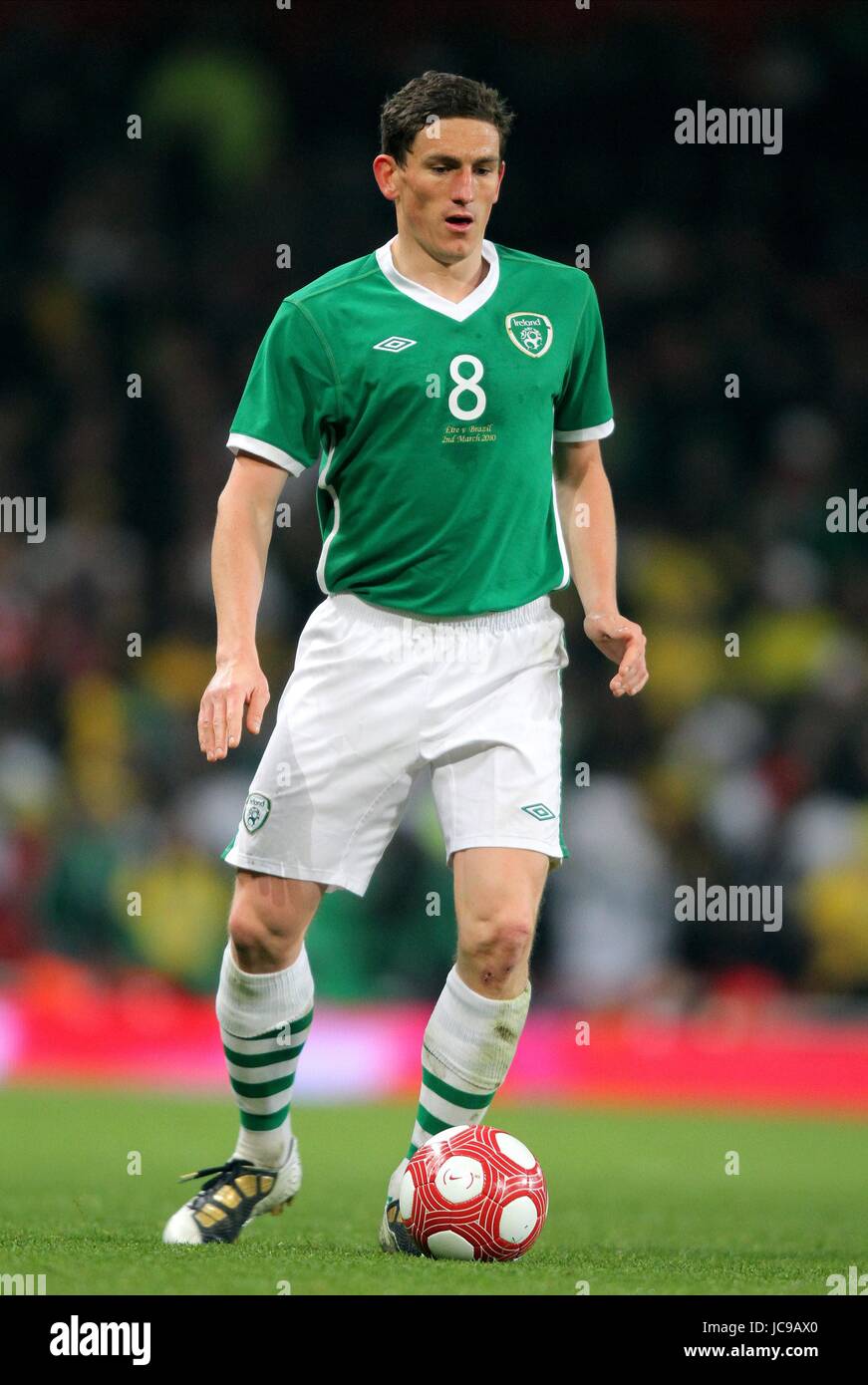 KEITH ANDREWS REPUBLIC OF IRELAND THE EMIRATES STADIUM LONDON ENGLAND ...