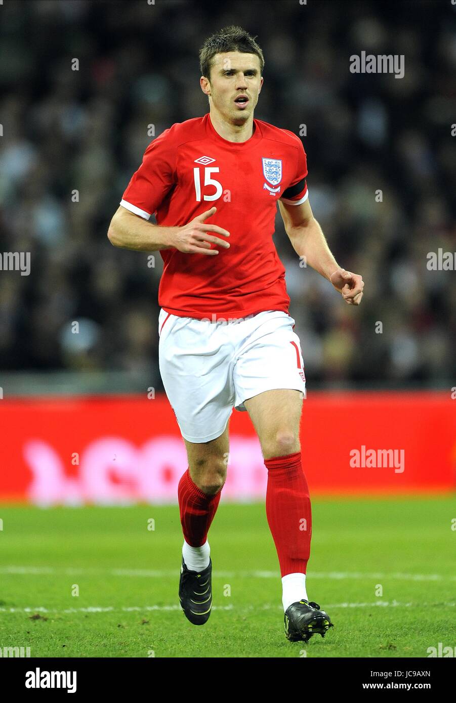 MICHAEL CARRICK ENGLAND WEMBLEY STADIUM LONDON ENGLAND 03 March 2010 ...