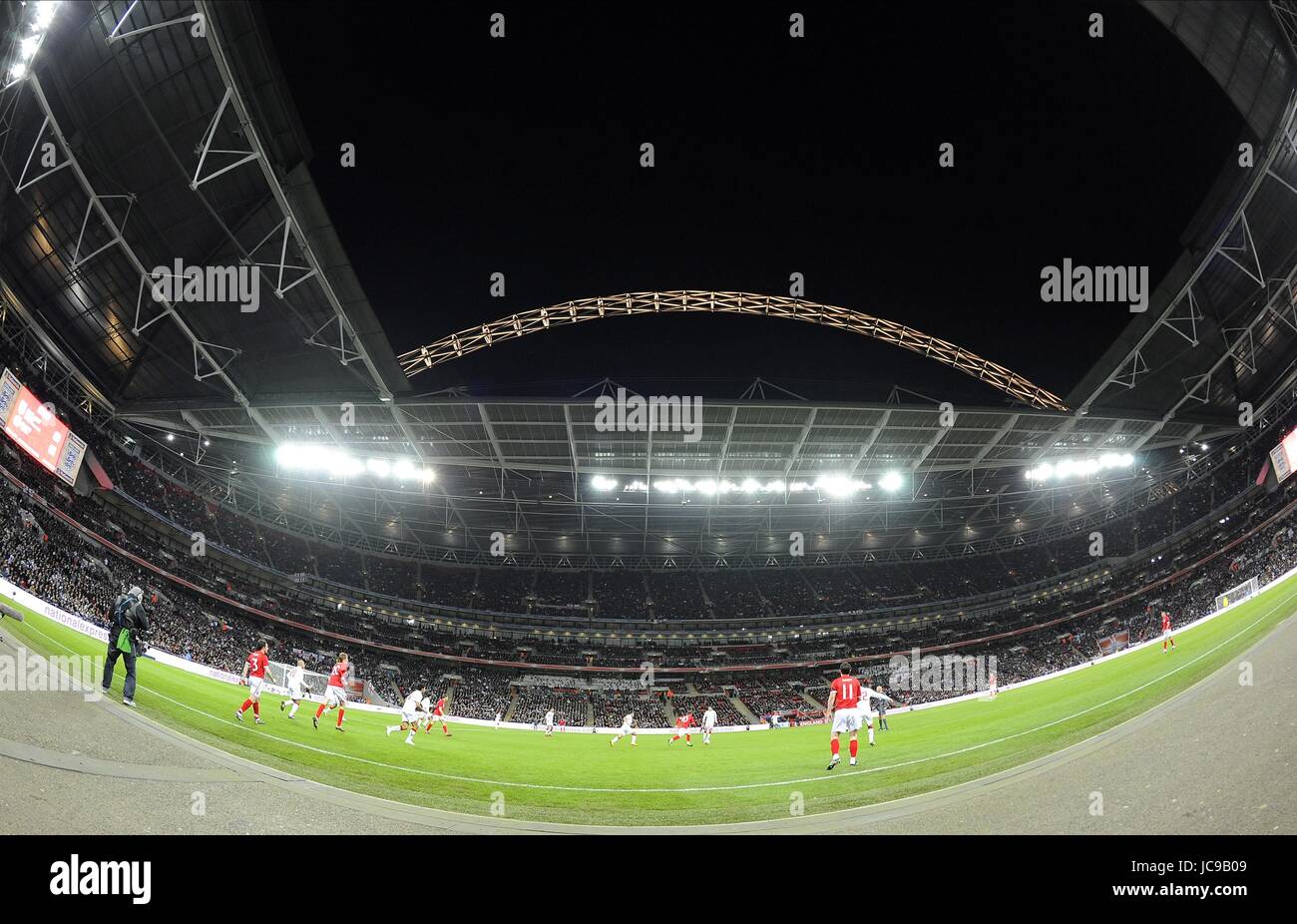 VIEW INSIDE WEMBLEY STADIUM ENGLAND V EGYPT WEMBLEY STADIUM LONDON ...