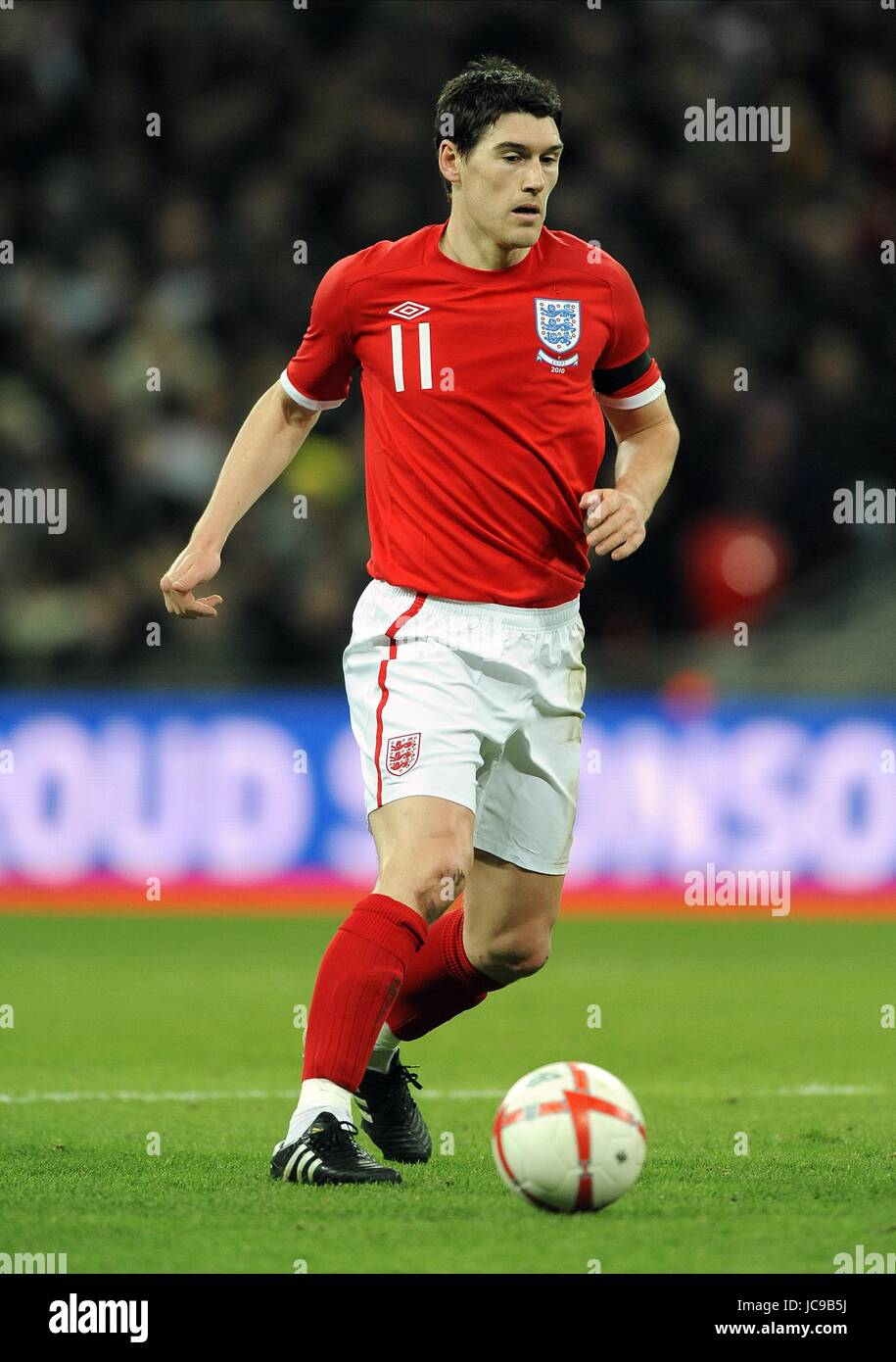 GARETH BARRY ENGLAND WEMBLEY STADIUM LONDON ENGLAND 03 March 2010 Stock ...