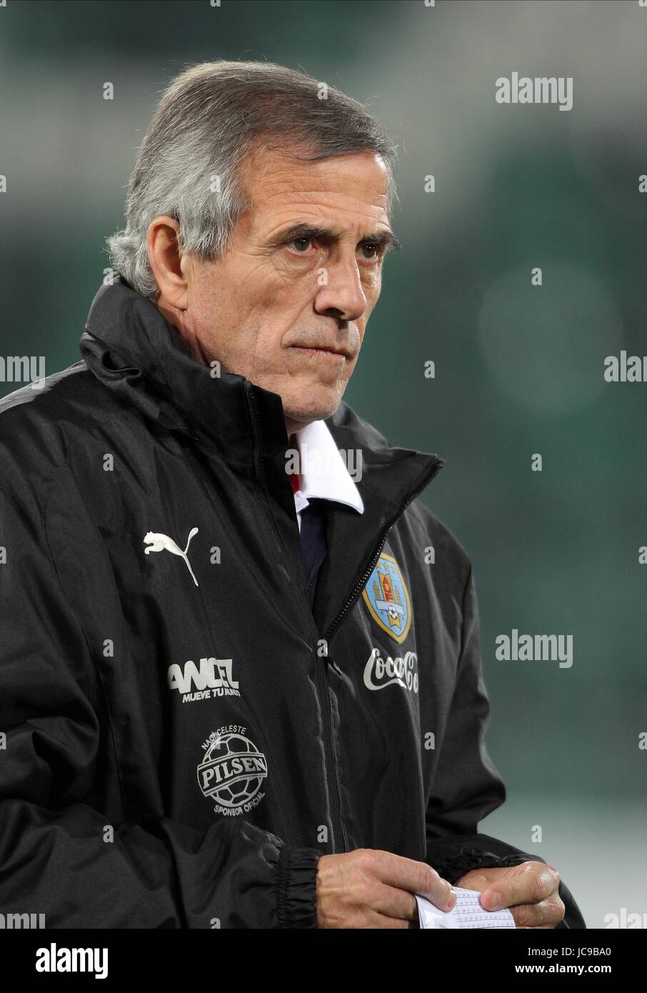 OSCAR TABAREZ URUGUAY NATIONAL COACH AFG-ARENA ST.GALLEN SWITZERLAND 03 ...