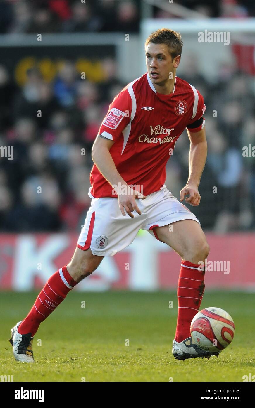 LUKE CHAMBERS NOTTINGHAM FOREST FC TRENT BRIDGE NOTTINGHAM ENGLAND 06 ...