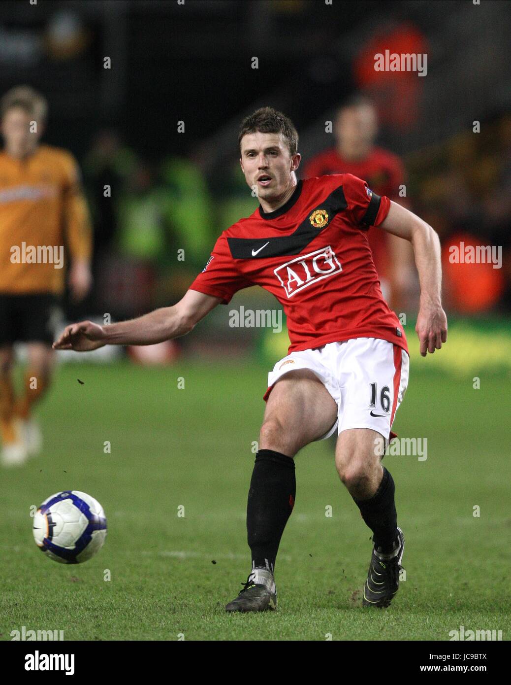 DARRON GIBSON MANCHESTER UNITED FC MOLINEUX WOLVERHAMPTON ENGLAND 06 ...