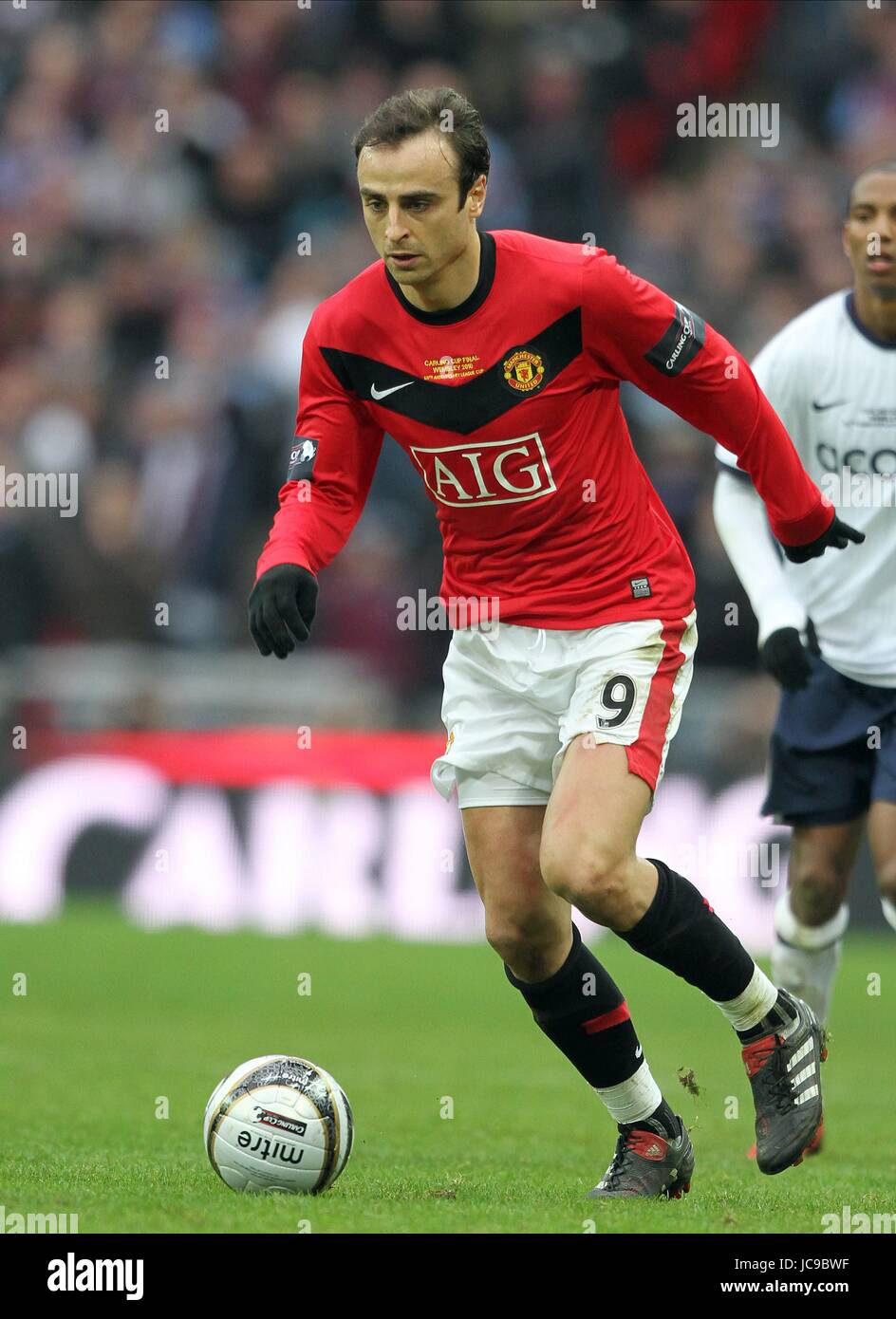 DIMITAR BERBATOV MANCHESTER UNITED FC WEMBLEY STADIUM LONDON ENGLAND 28 ...