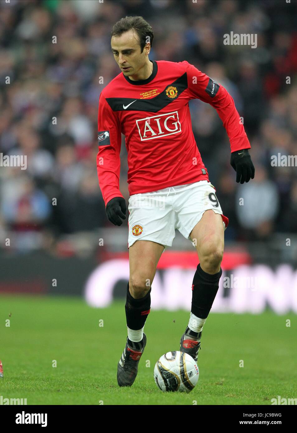 DIMITAR BERBATOV MANCHESTER UNITED FC WEMBLEY STADIUM LONDON ENGLAND 28 ...