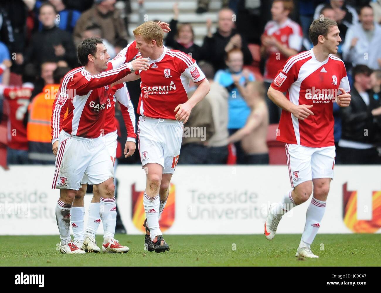 BARRY ROBSON CELEBRATES GOAL 1 MIDDLESBROUGH V NEWCASTLE UTD RIVERSIDE ...