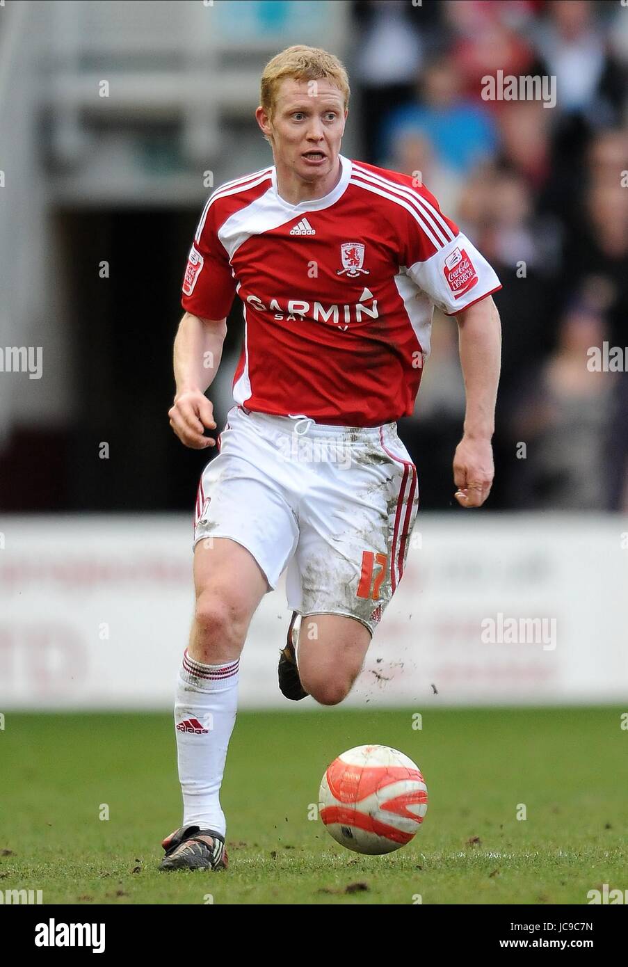 BARRY ROBSON MIDDLESBROUGH FC RIVERSIDE STADIUM MIDDLESBROUGH ENGLAND ...