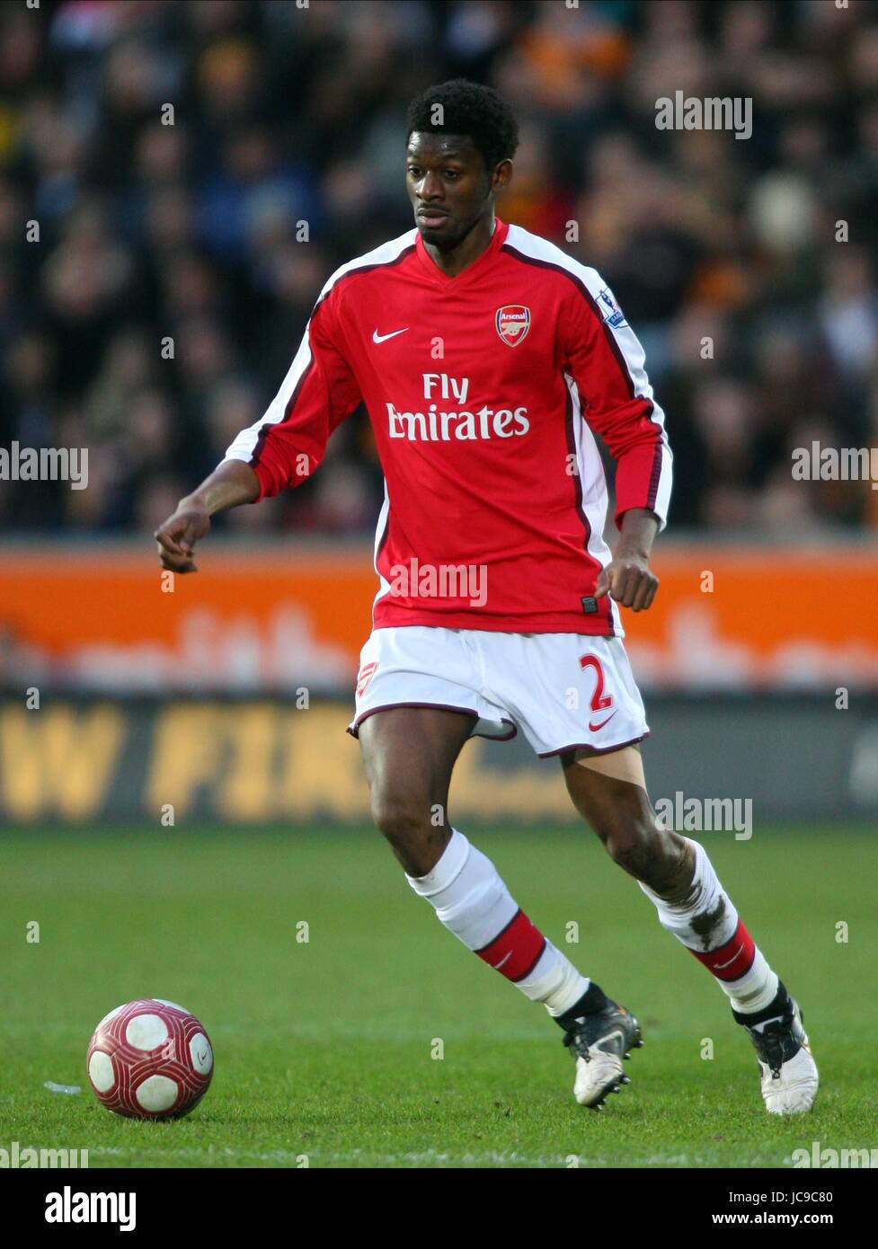 ABOU DIABY ARSENAL FC KC STADIUM HULL ENGLAND 13 March 2010 Stock Photo ...