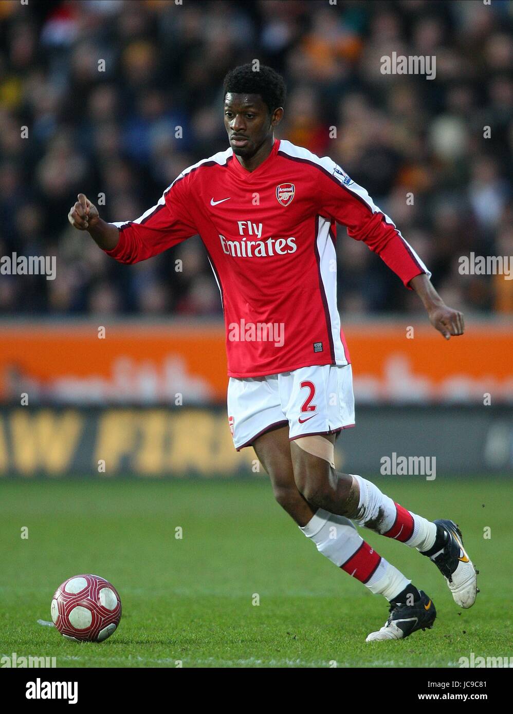 ABOU DIABY ARSENAL FC KC STADIUM HULL ENGLAND 13 March 2010 Stock Photo ...