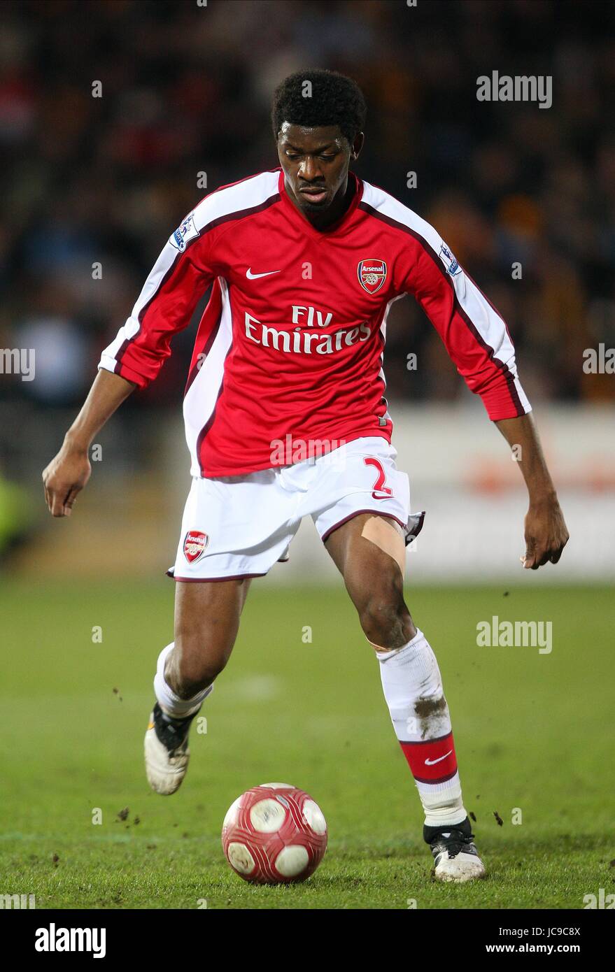 ABOU DIABY ARSENAL FC KC STADIUM HULL ENGLAND 13 March 2010 Stock Photo ...