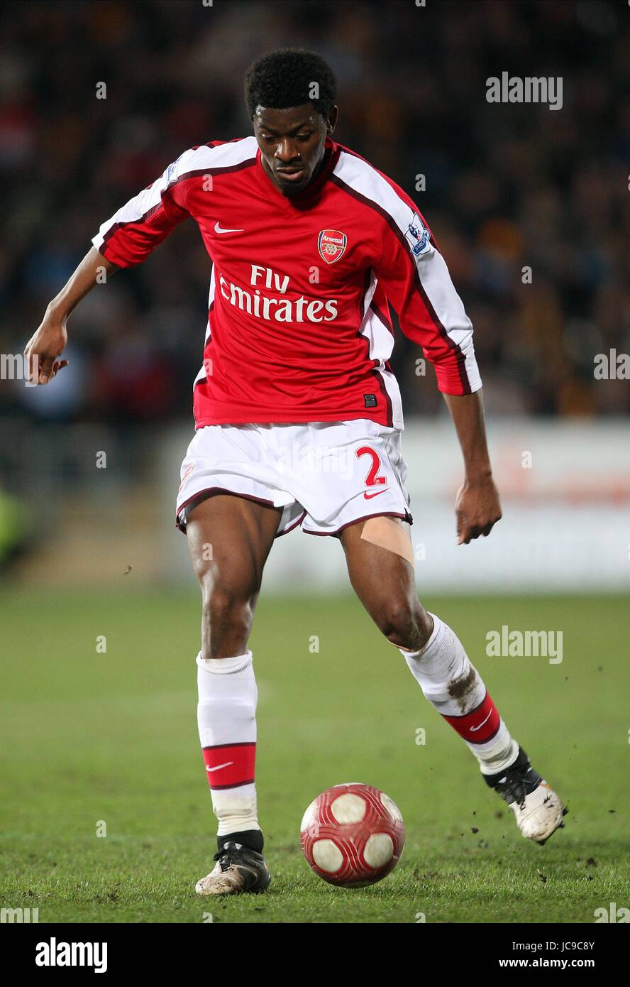 ABOU DIABY ARSENAL FC KC STADIUM HULL ENGLAND 13 March 2010 Stock Photo ...