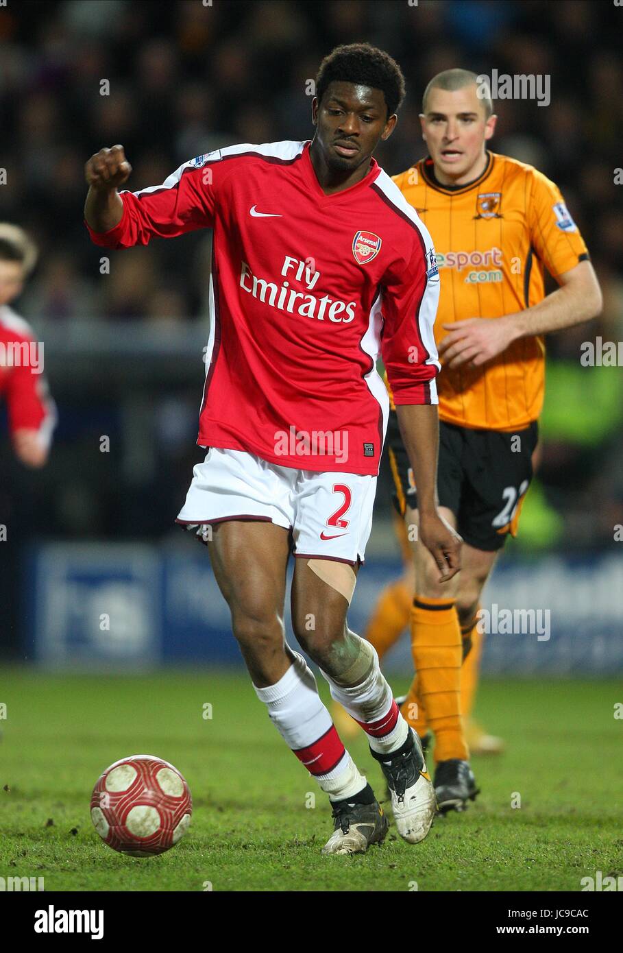 ABOU DIABY ARSENAL FC KC STADIUM HULL ENGLAND 13 March 2010 Stock Photo ...