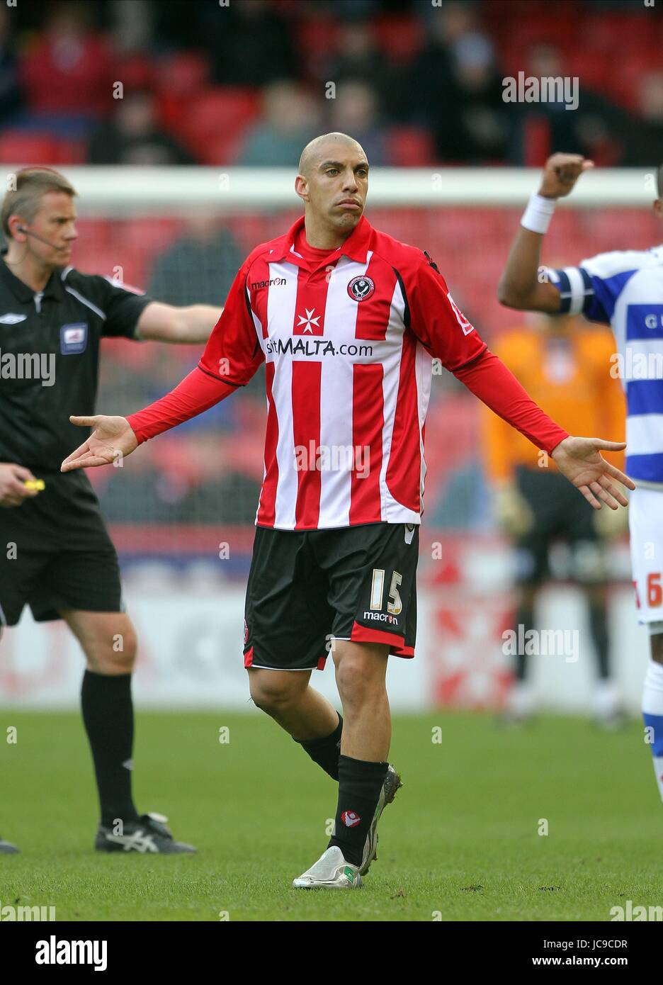 JAMES HARPER SHEFFIELD UNITED FC BRAMALL LANE SHEFFIELD ENGLAND 13 ...