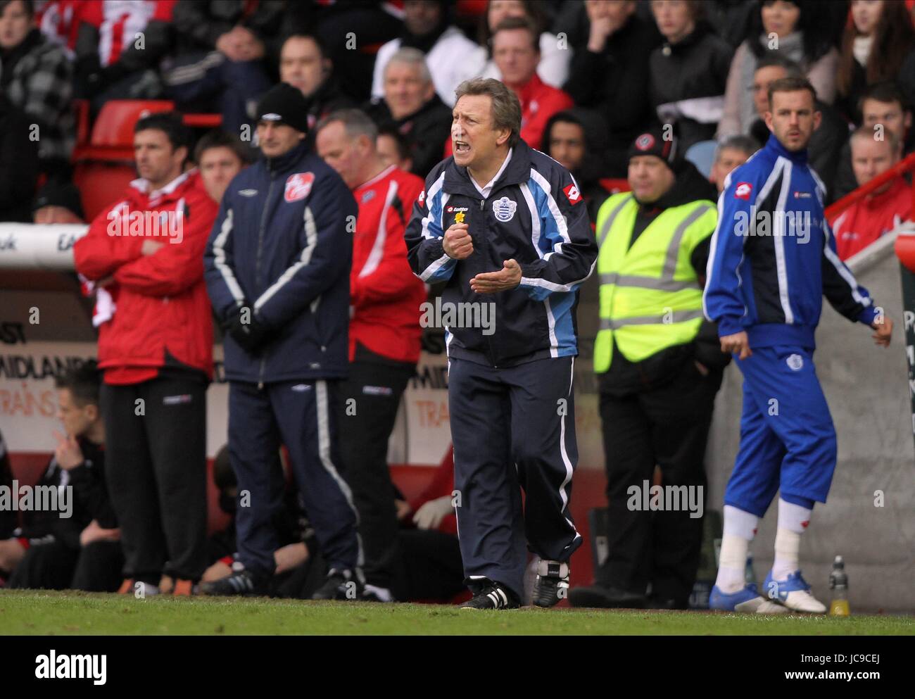 NEIL WARNOCK QUEENS PARK RANGERS FC MANAGER BRAMALL LANE SHEFFIELD ...