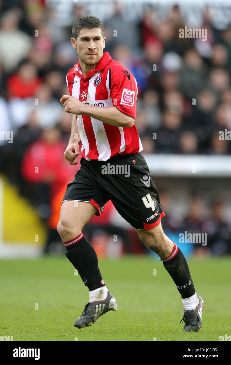 NICK MONTGOMERY SHEFFIELD UNITED FC BRAMALL LANE SHEFFIELD ENGLAND 13 ...
