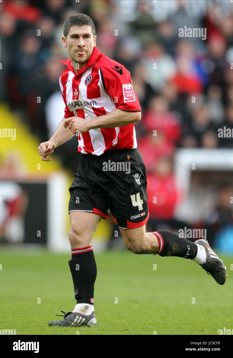 NICK MONTGOMERY SHEFFIELD UNITED FC BRAMALL LANE SHEFFIELD ENGLAND 13 ...