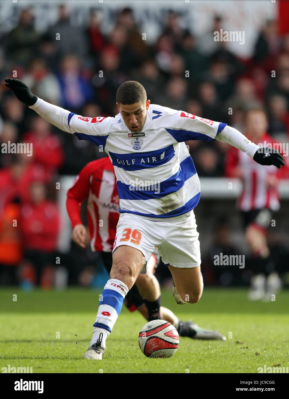 ADEL TAARABT QUEENS PARK RANGERS FC BRAMALL LANE SHEFFIELD ENGLAND 13 ...